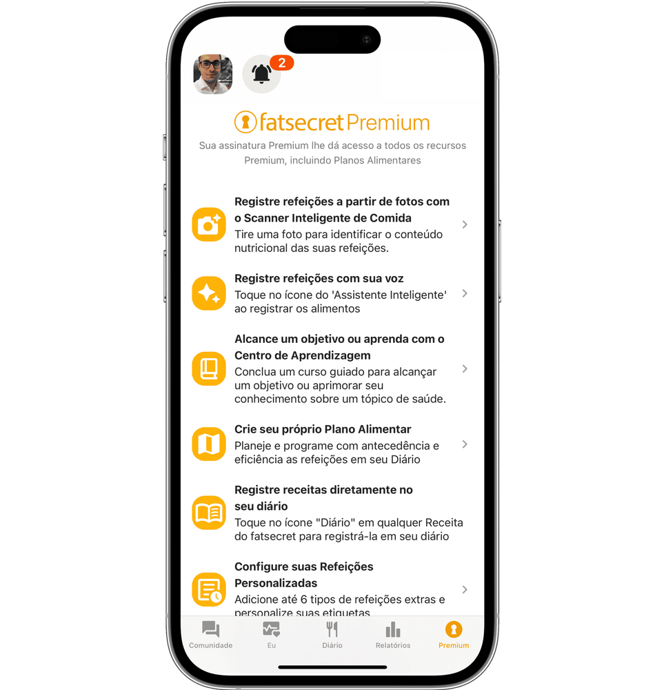 Alcance seus objetivos de emagrecimento com o fatsecret